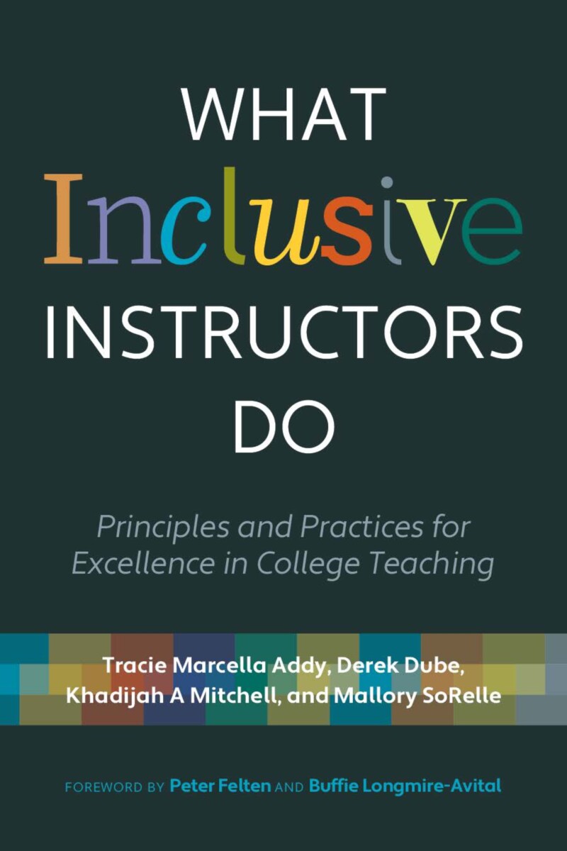 What Inclusive Instructors Do – Tracie Marcella Addy, PhD, MPhil